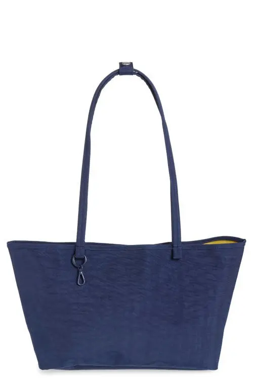 Baggu Medium Nylon Reversible Tote - Navy Mix