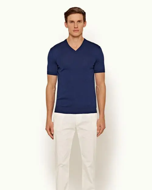 Orlebar Brown For Your Eyes Only T-shirt - Blueprint