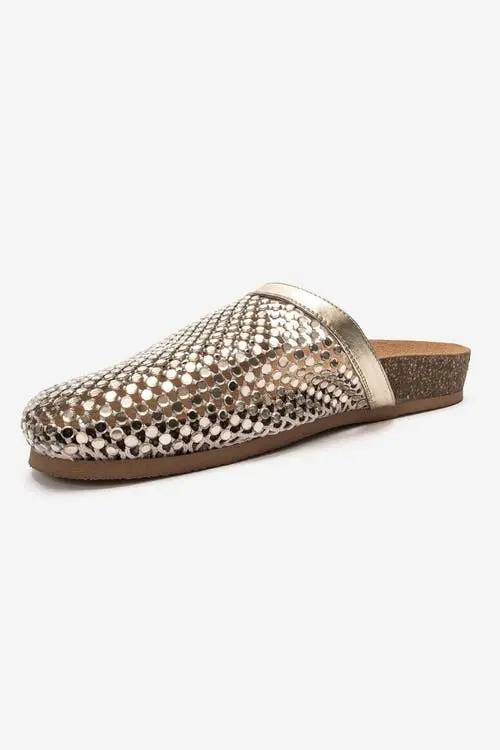 PROLOGUE SHOES Montera Embellished Mule