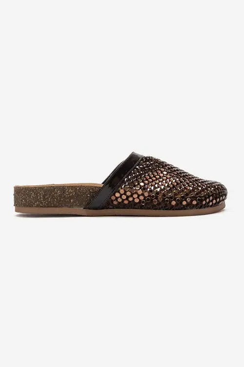 PROLOGUE SHOES Montera Embellished Mule