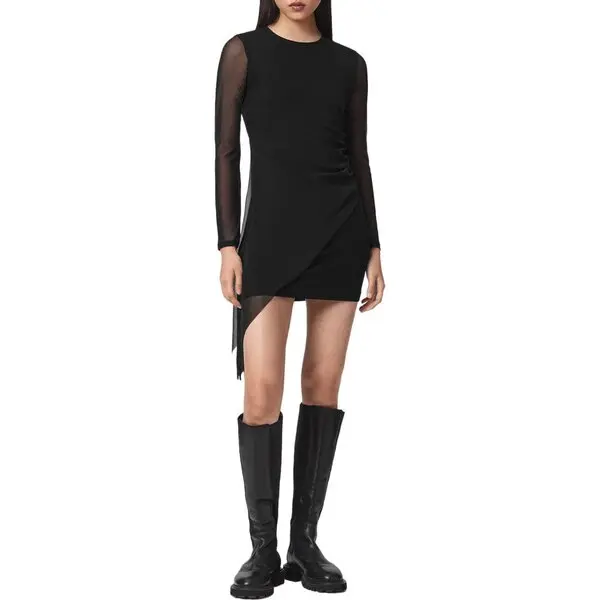 ALLSAINTS Riley Minidress - Black
