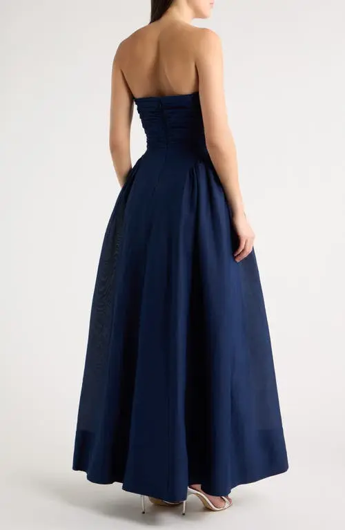 Shona Joy Celeste Strapless Gown