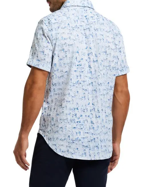 ROBERT GRAHAM BY DXL Big & Tall Mamemko Sport Shirt