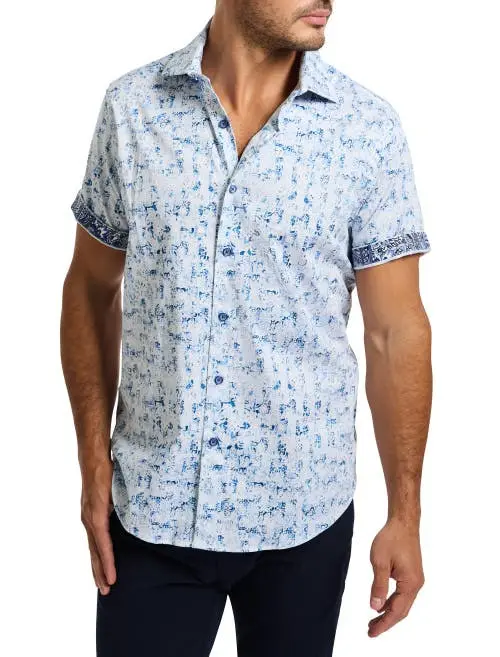 ROBERT GRAHAM BY DXL Big & Tall Mamemko Sport Shirt