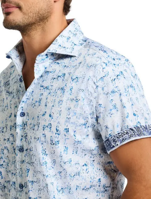 ROBERT GRAHAM BY DXL Big & Tall Mamemko Sport Shirt