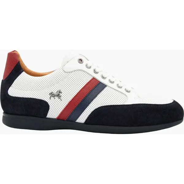 CAVALINHO Striped Sporty Sneakers - Navy/white/red