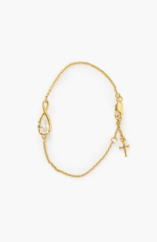 RIZEN JEWELRY Solace Tear Bracelet - Gold
