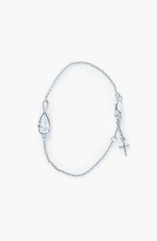RIZEN JEWELRY Solace Tear Bracelet - Sterling Silver