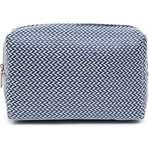 URBAN ESSENTIALS Switchback Cosmetic & Travel Organizer Pouch - Navy
