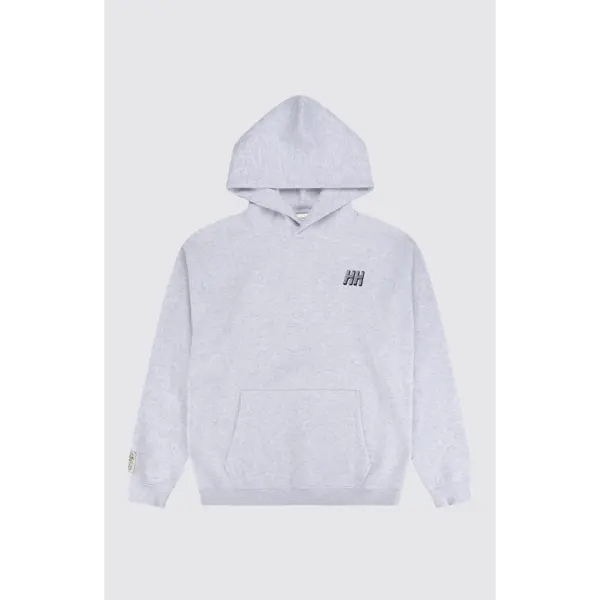 HUEGA HOUSE Track Hoodie - Heather Grey