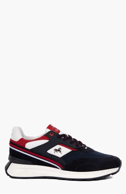 CAVALINHO Paneled Leather And Suede Sneakers With Layered Sole