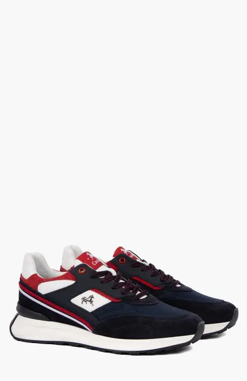 CAVALINHO Paneled Leather And Suede Sneakers With Layered Sole