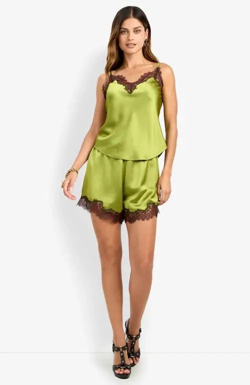 Trina Turk Amoira Top - Dark Fennel
