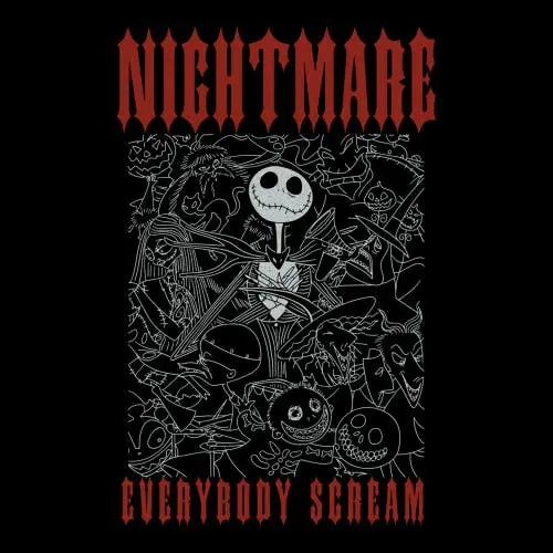 THE NIGHTMARE BEFORE CHRISTMAS Nightmare Everybody Scream Sweatshirt