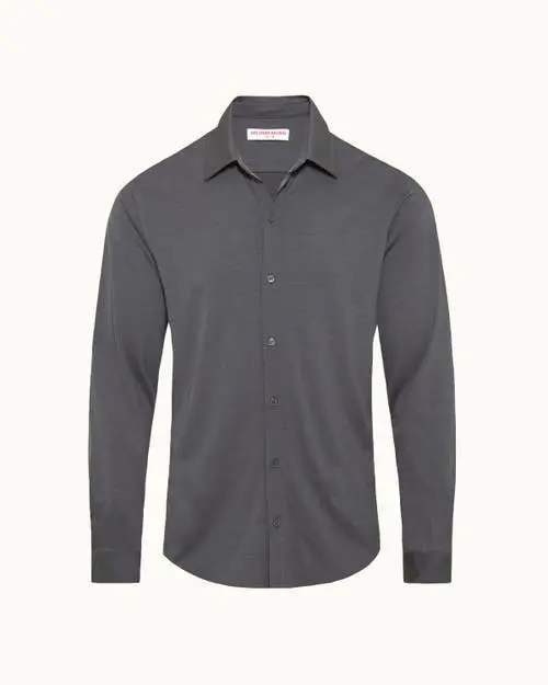 Orlebar Brown Giles Merino Tailored-fit Shirt