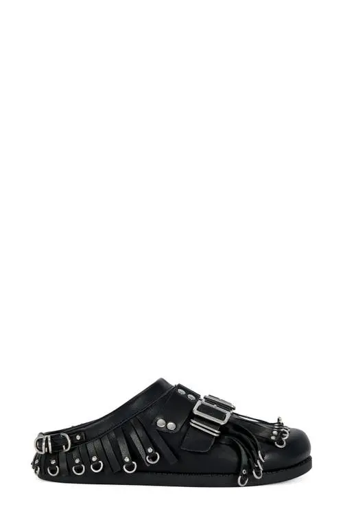 AZALEA WANG Irving Faux Leather Clog