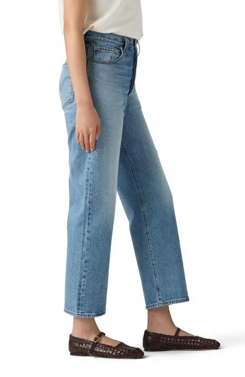 LEVI'S Ribcage High Waist Ankle Straight Leg Jeans
