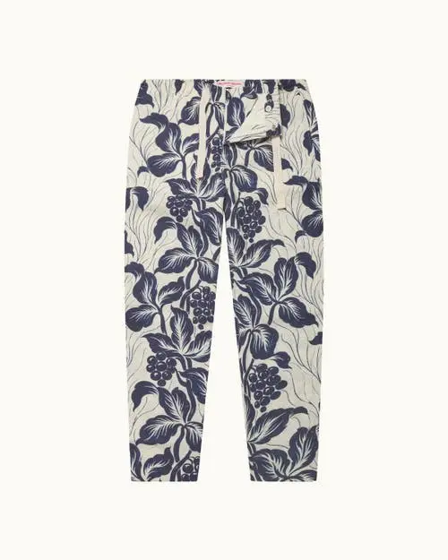 Orlebar Brown Alex Linen Relaxed-fit Trousers