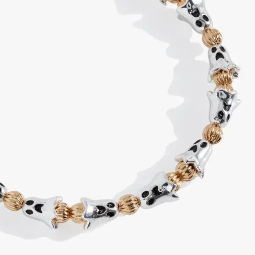 ALEX AND ANI Ghost Beaded Bangle
