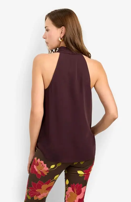 Trina Turk Lucca Top - Cioccolato