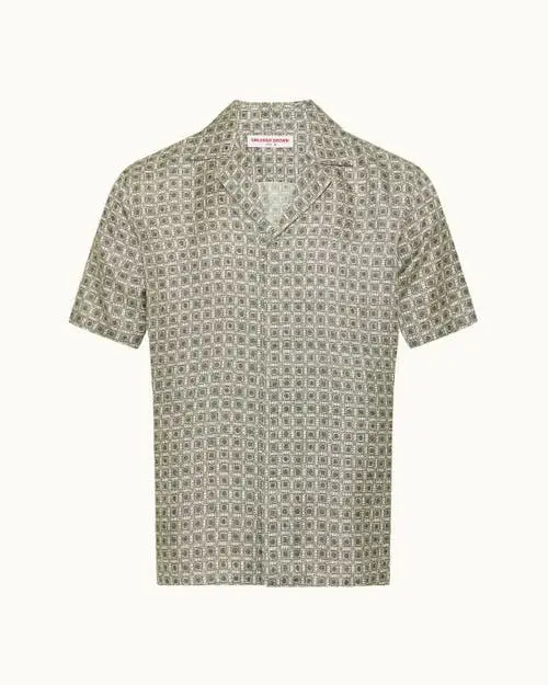 Orlebar Brown Maitan Silk Relaxed-fit Shirt