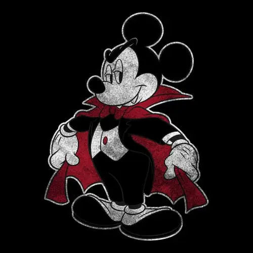 MICKEY & FRIENDS Halloween Retro Vampire Sweatshirt