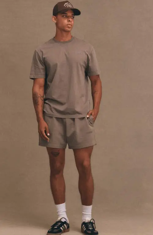 HUEGA HOUSE Essential Sweat Shorts - Taupe