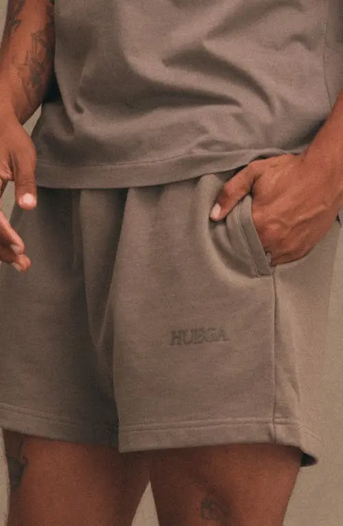 HUEGA HOUSE Essential Sweat Shorts - Taupe