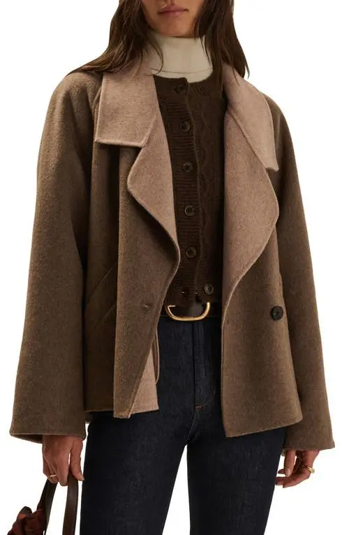 FAVORITE DAUGHTER The Cameron Coat - Stone