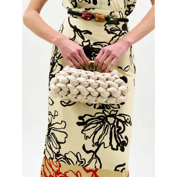 Silvia Tcherassi Atira Skirt - Black Floral