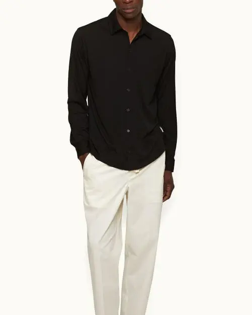 Orlebar Brown Giles Merino Tailored-fit Shirt
