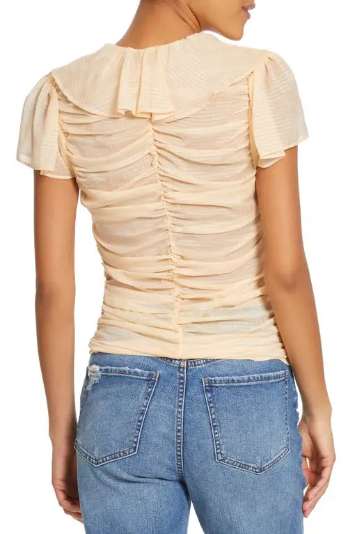 Sam Edelman Dorothy Ruffle Ruched Shirt