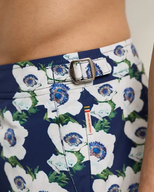 Orlebar Brown Bulldog Mid-length Swim Shorts - Night Iris