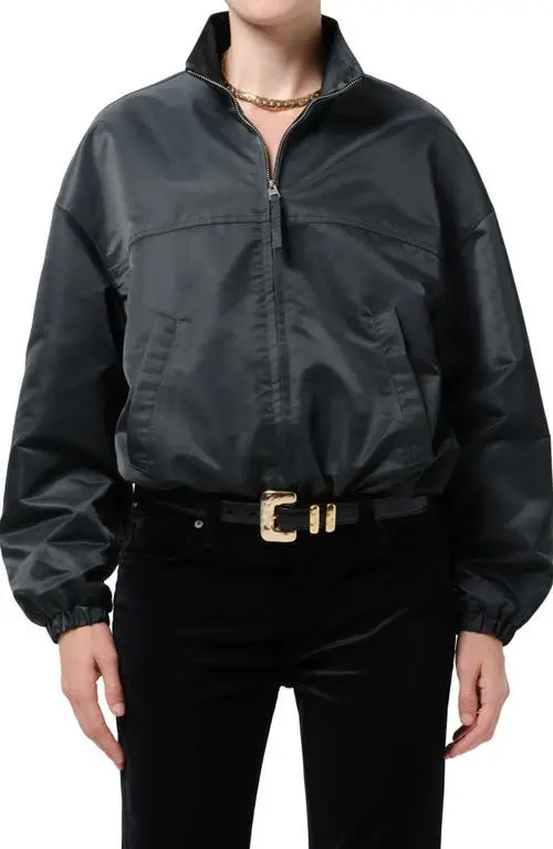 Citizens Of Humanity Barracuta Bubble Bomber Jacket - Juniper Dk Green