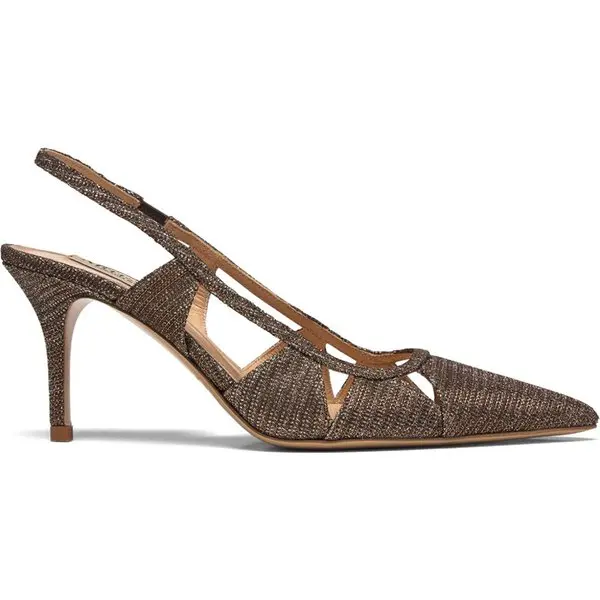 ARTEANA Savona 75 Slingback Pump Glitter - Camel