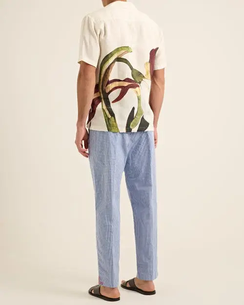 Orlebar Brown Alex Gingham Relaxed-fit Trousers