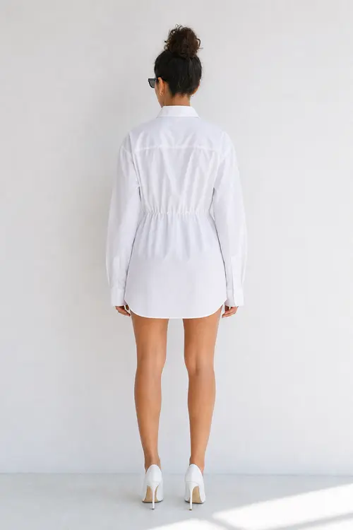 UCHÈ Uche Flower Appliqué Dress Shirt