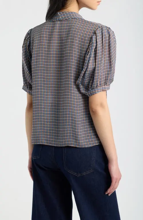 FRAME The Sonnet Silk Blouse