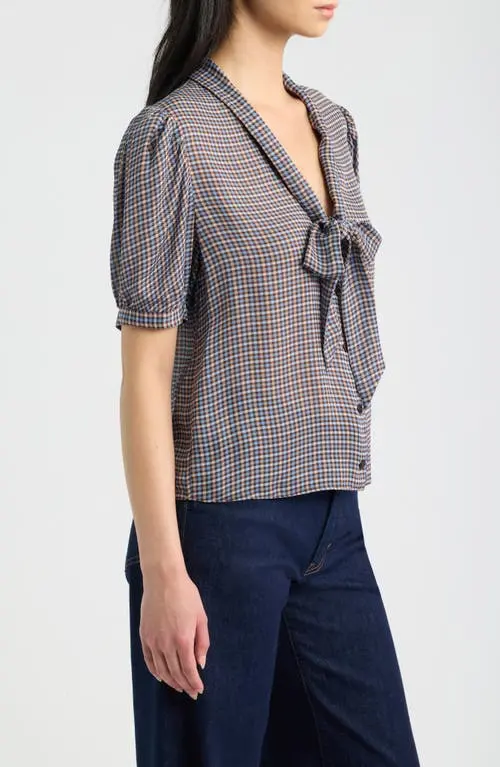 FRAME The Sonnet Silk Blouse