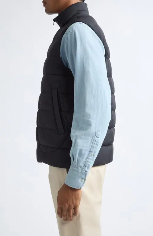 Herno Matte Nylon Down Puffer Vest - 9300 Black