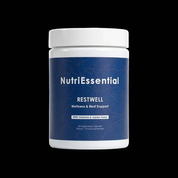NUTRIESSENTIAL Restwell Melatonin-free Nighttime Supplement 60 Capsules - Na