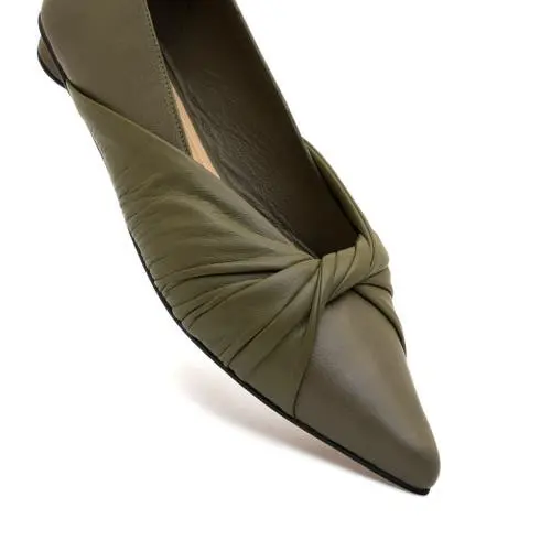 ALTA Paula Flat Shoes With Knot Detailing