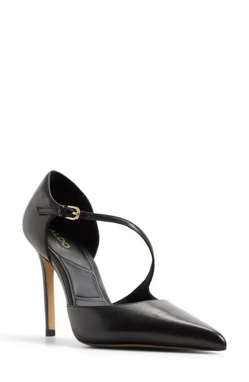 Aldo Janinne Pointed Toe D'orsay Pumps With Adjustable Strap