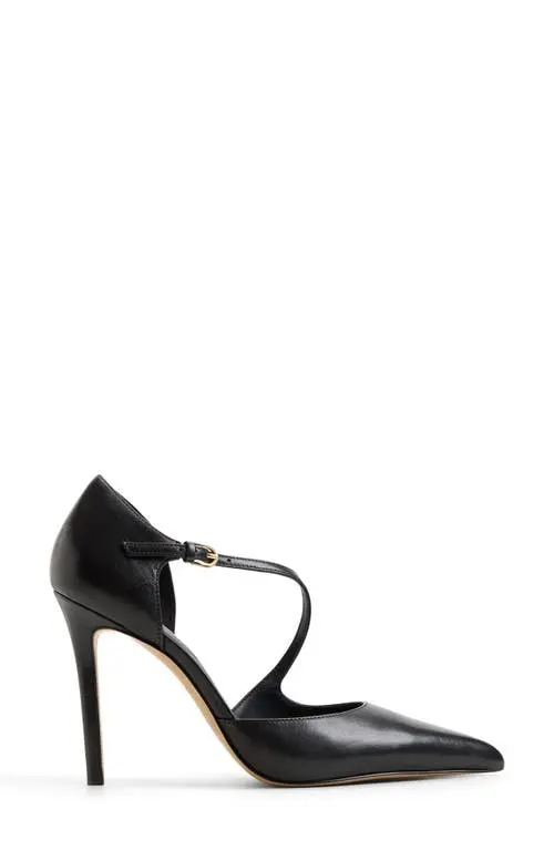 Aldo Janinne Pointed Toe D'orsay Pumps With Adjustable Strap