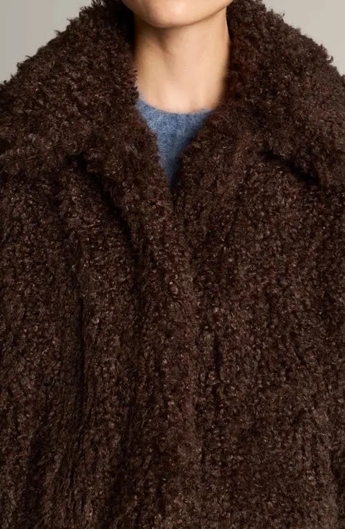 Vince Faux Fur Cropped Jacket