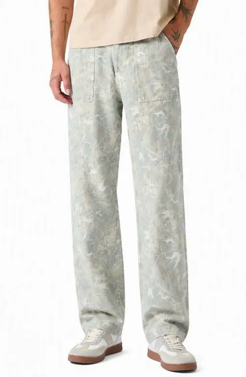 Guess Camo Canvas Utility Carpenter Pants - Fmem-brown