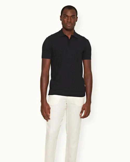 Orlebar Brown Horton Silk Tailored-fit Polo Shirt