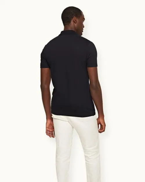 Orlebar Brown Horton Silk Tailored-fit Polo Shirt