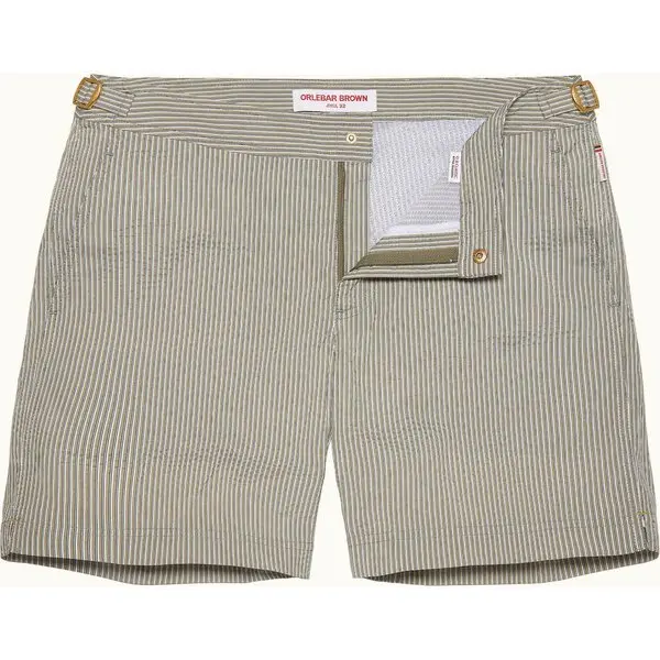 Orlebar Brown Bulldog Tailored-fit Swim Shorts - Khaki