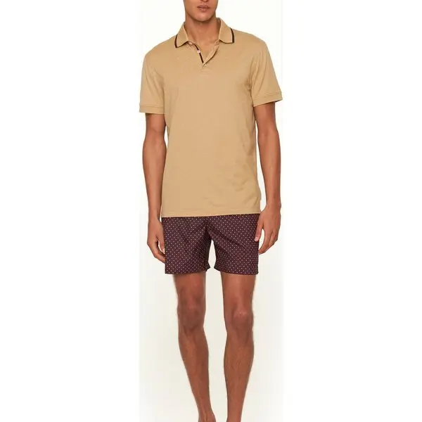 Orlebar Brown Dominic Cotton Classic-fit Polo Shirt - Biscuit